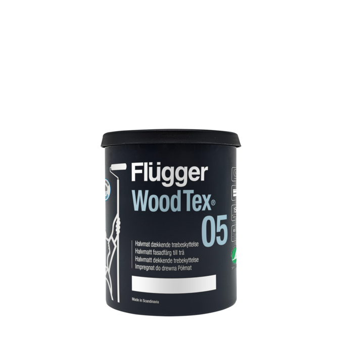 Flügger 05 Wood Tex | Vannbasert trebeskyttelse